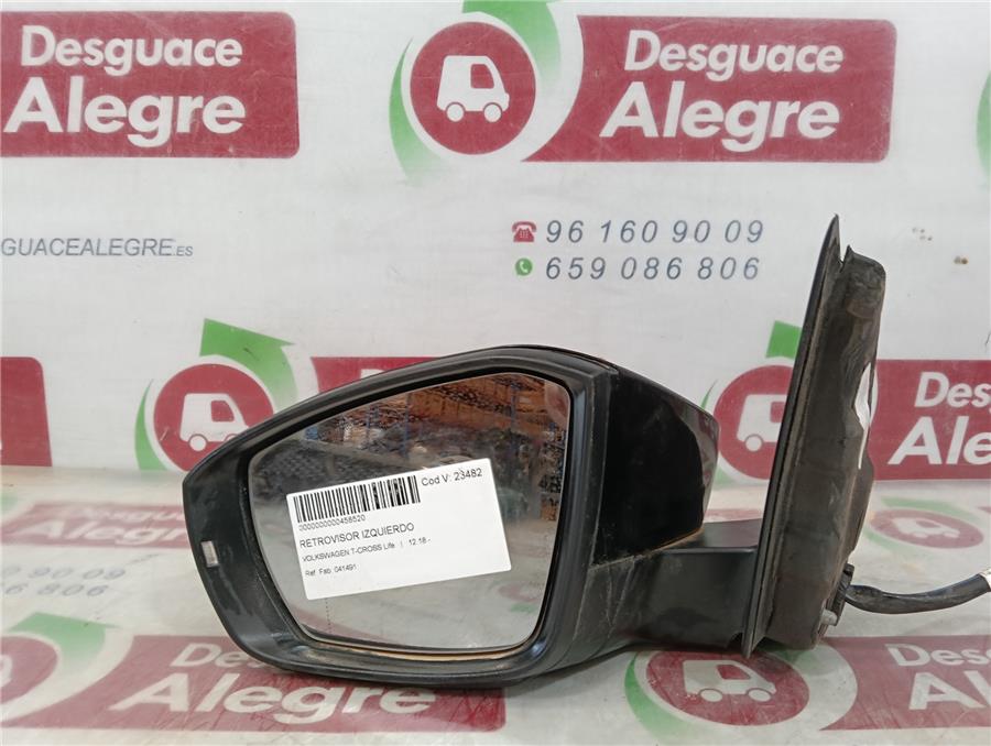 espejo retrovisor t cross volkswagen | Azeler Recambios